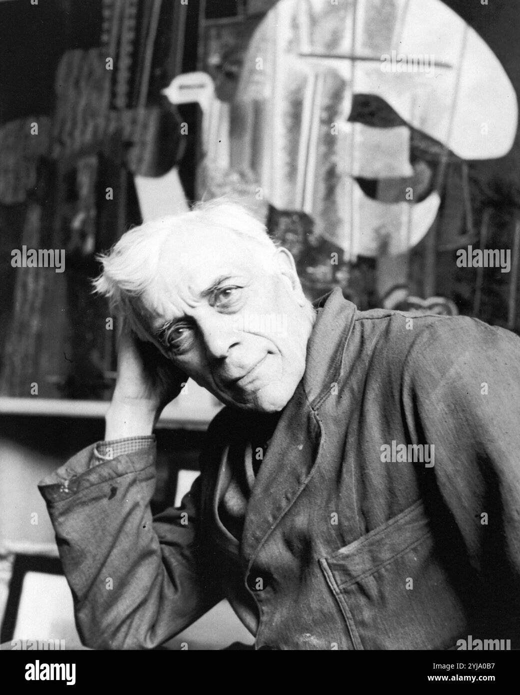Georges Braque, French painter and sculptor Stock Photo - Alamy