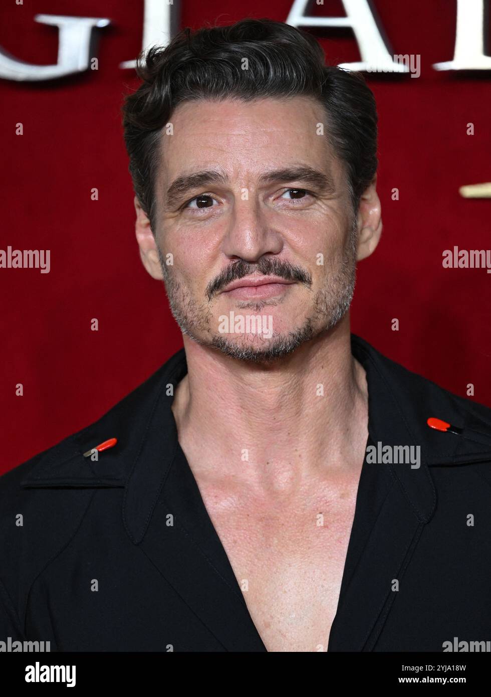London, UK. 13th Nov, 2024. Pedro Pascal at the World Premiere of Gladiator II, Leicester Square ...