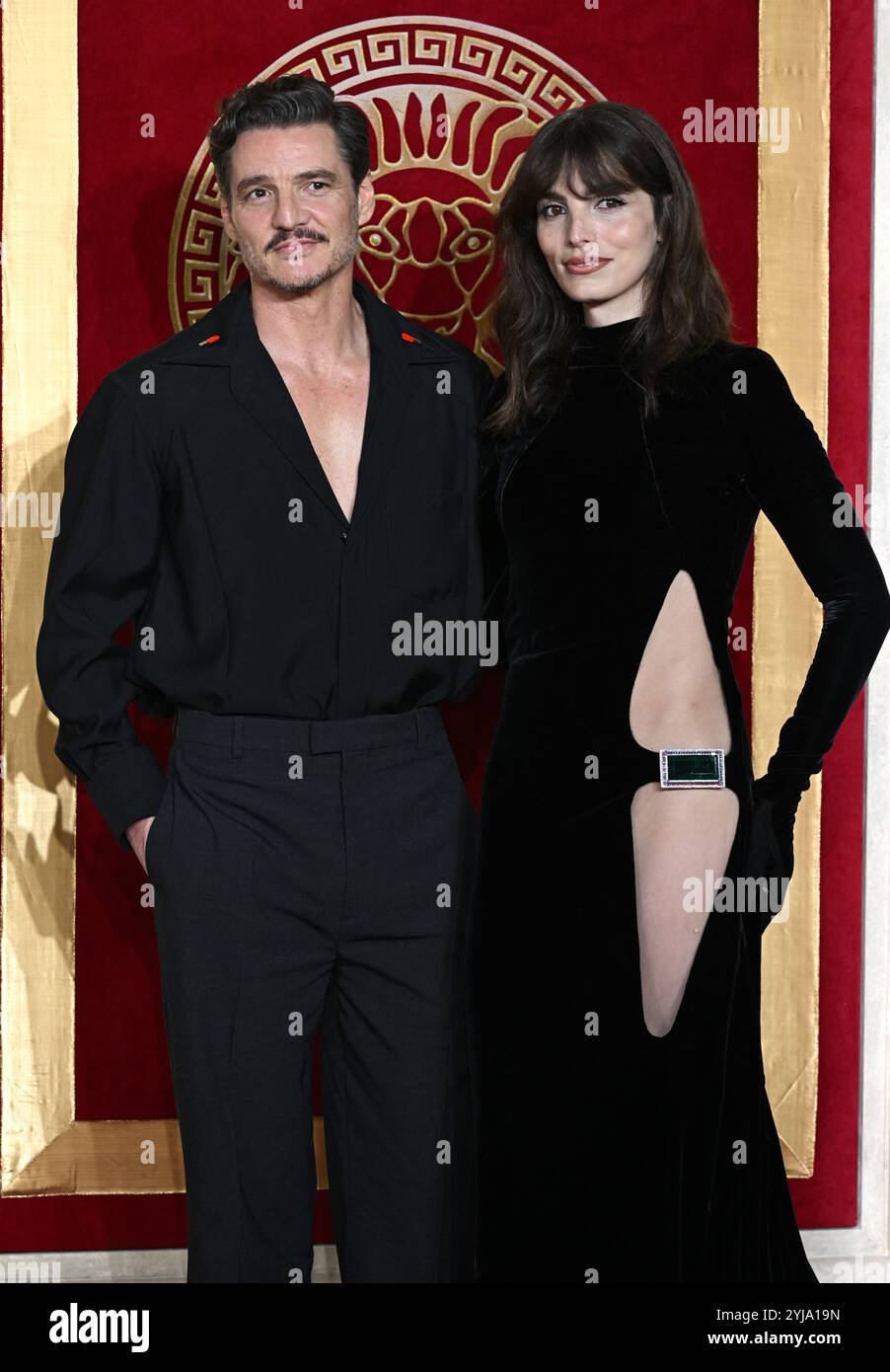 London, UK. 13th Nov, 2024. Pedro Pascal and Lux Pascal at the World Premiere of Gladiator II ...