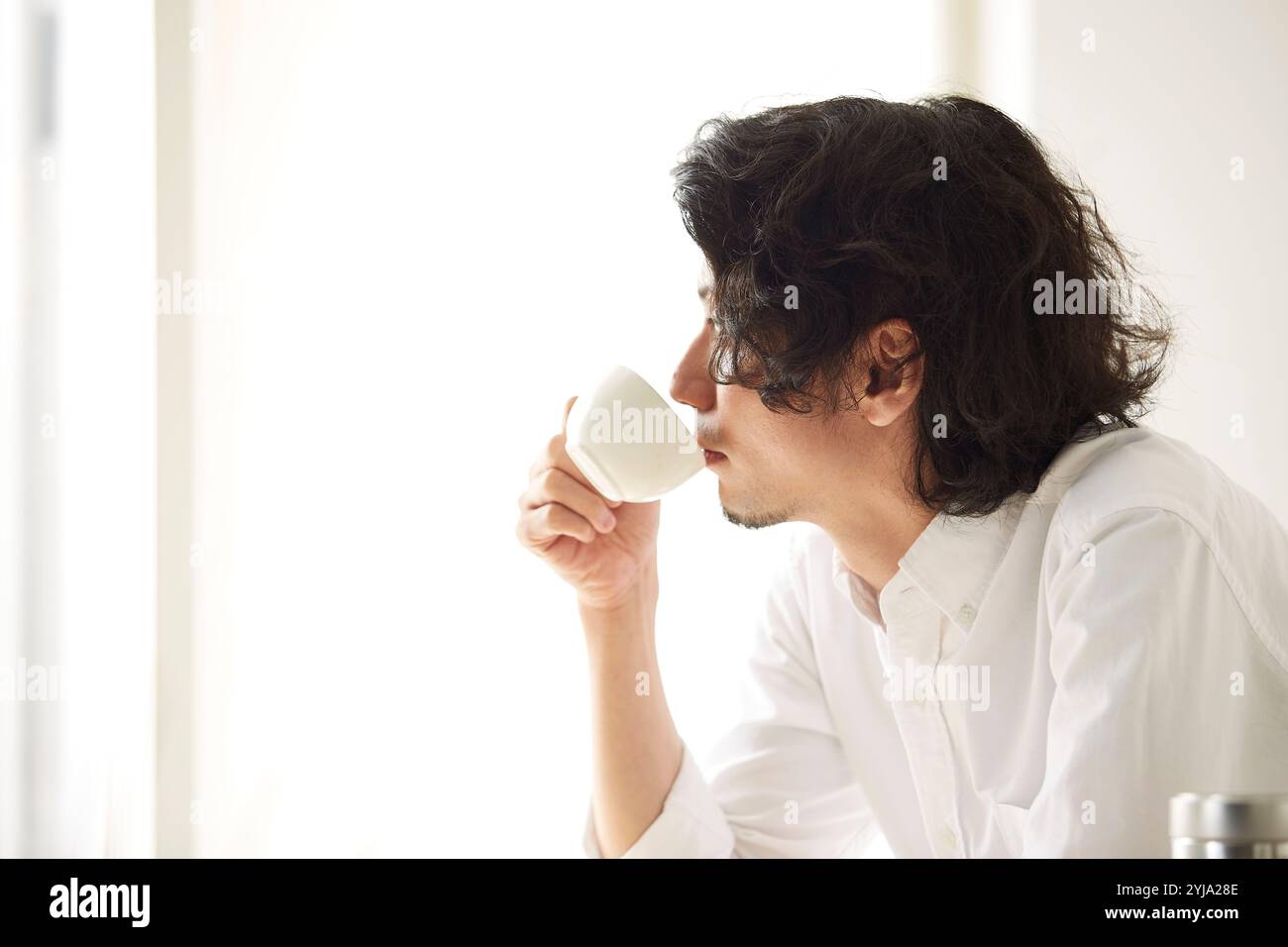 Man enjoying alone time hi-res stock photography and images - Alamy