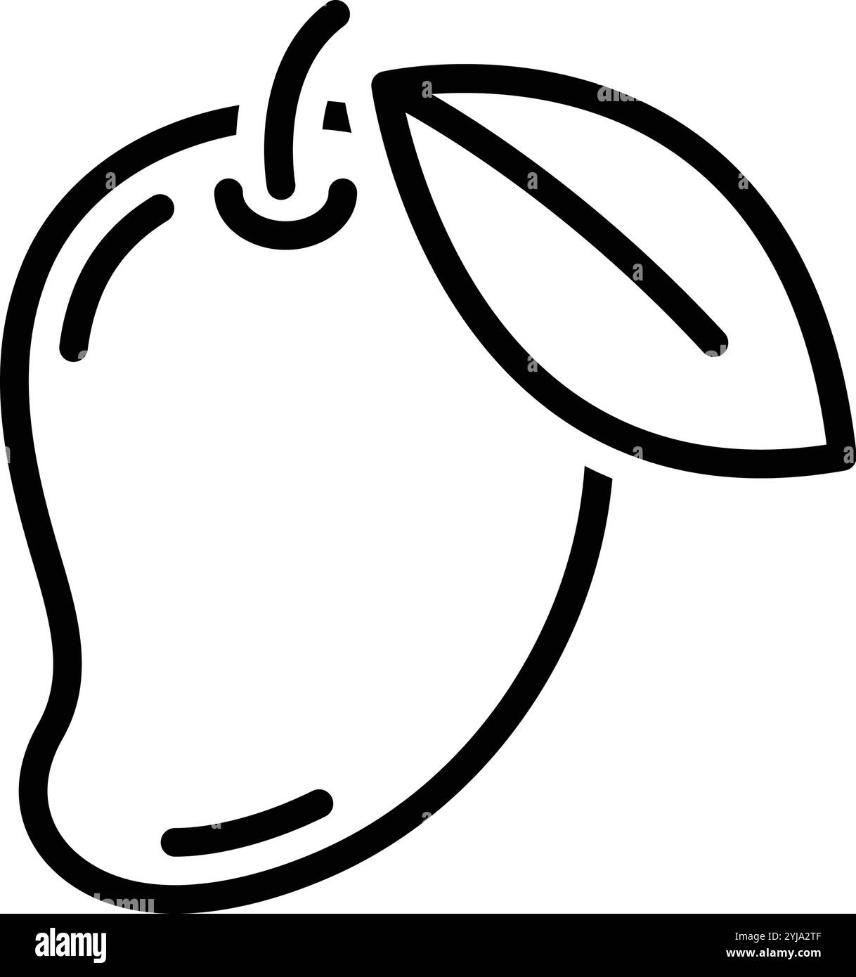 Icon for mango, mangifera indica Stock Vector Image & Art - Alamy