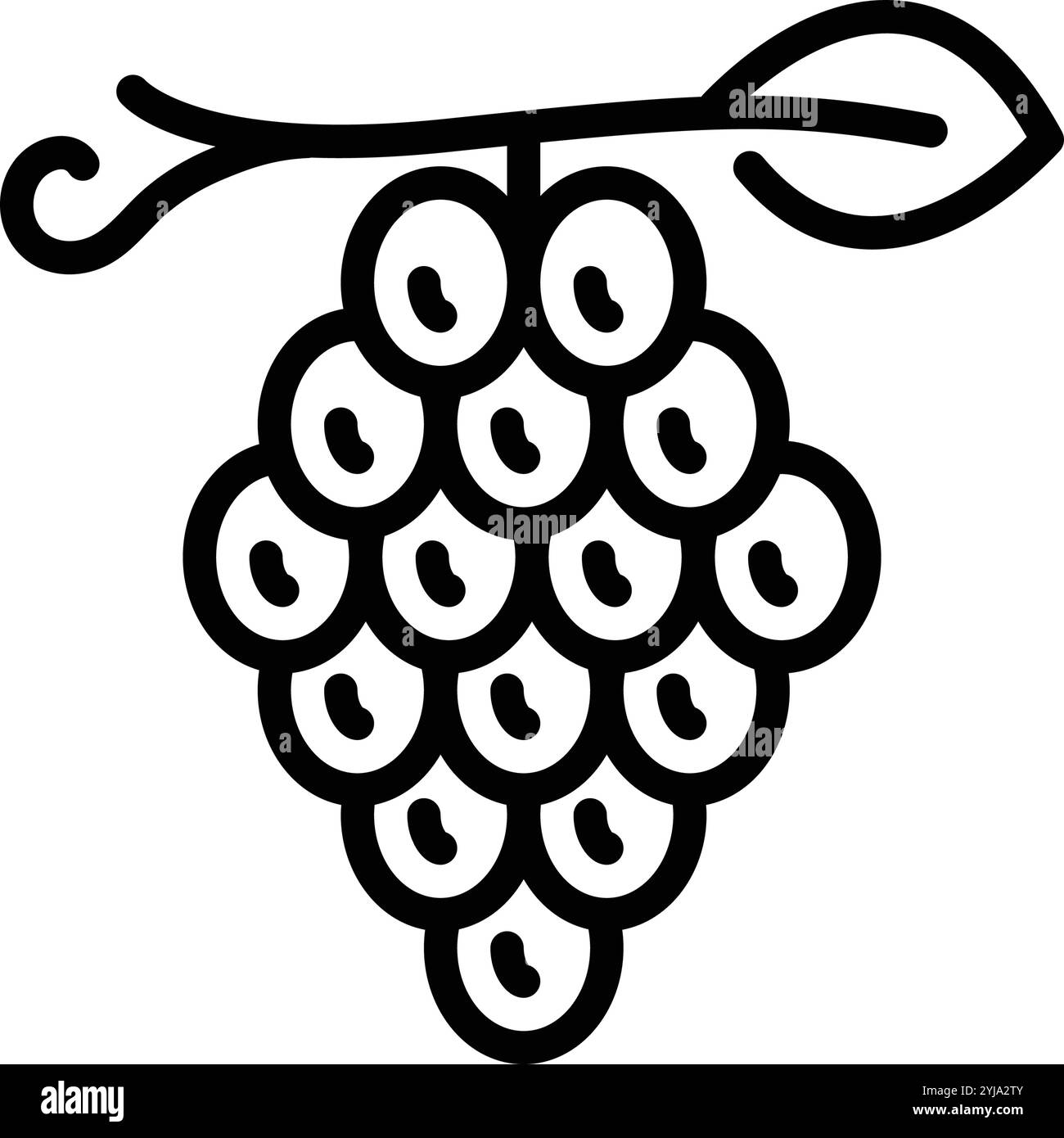 Raisin vector vectors Black and White Stock Photos & Images - Alamy