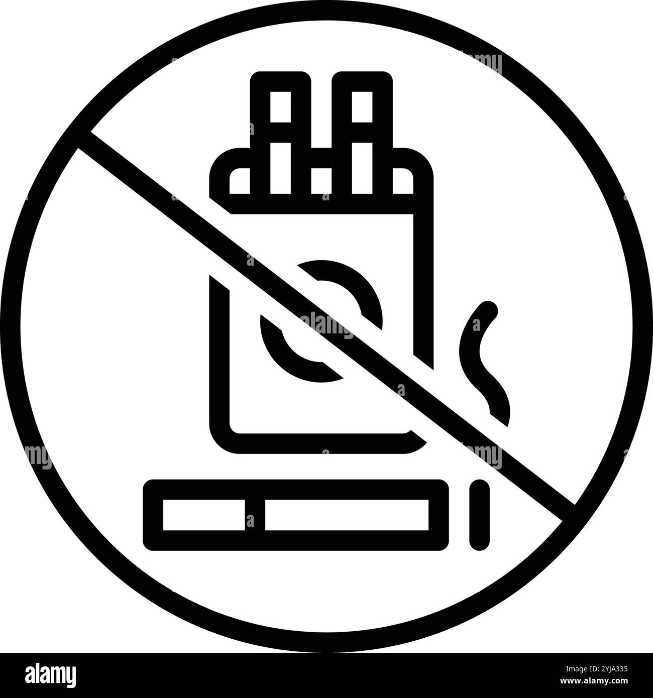 Icon for dont smoke, smoking Stock Vector Image & Art - Alamy