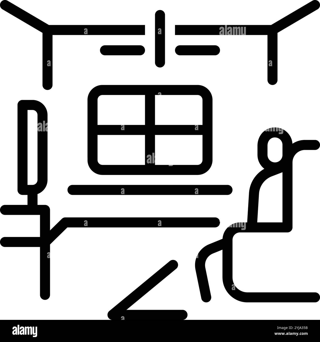 Stay home logo icon Black and White Stock Photos & Images - Alamy