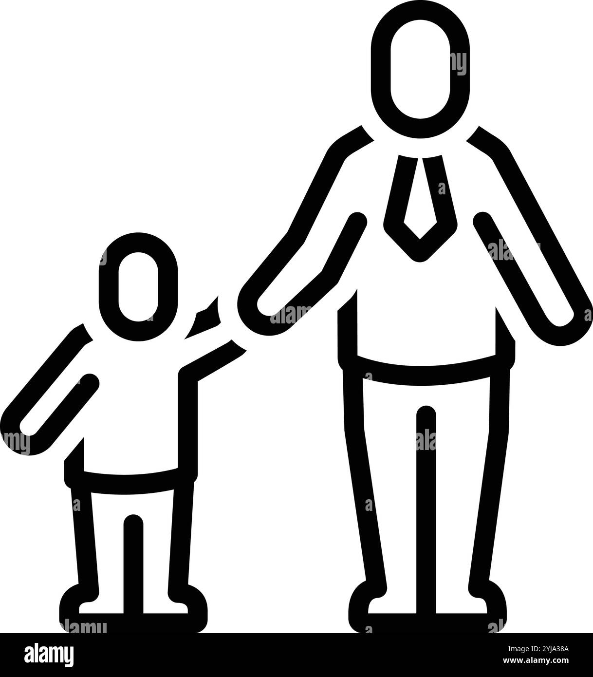 Icon for father and son, father Stock Vector Image & Art - Alamy