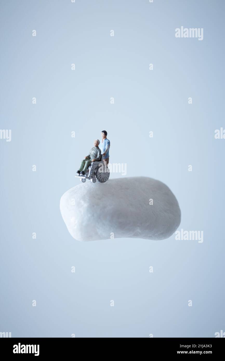 Man pushing stone hi-res stock photography and images - Alamy