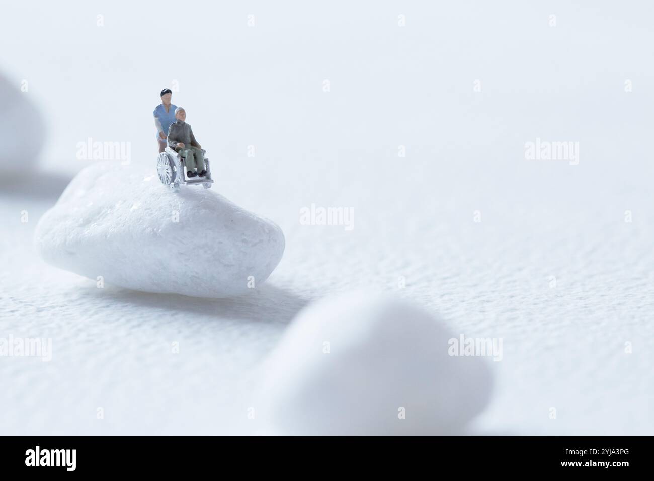 Man pushing stone hi-res stock photography and images - Alamy