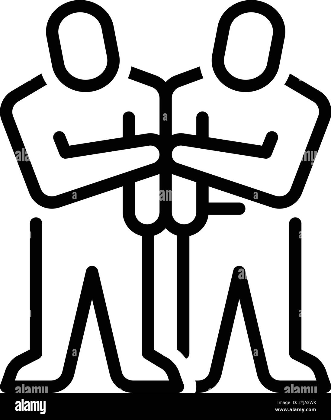 Icon for buddy, compadre Stock Vector Image & Art - Alamy