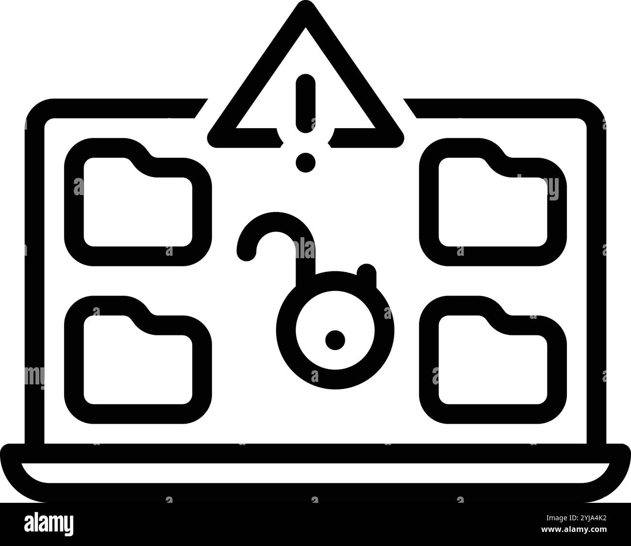 Icon for data leakage, data Stock Vector Image & Art - Alamy