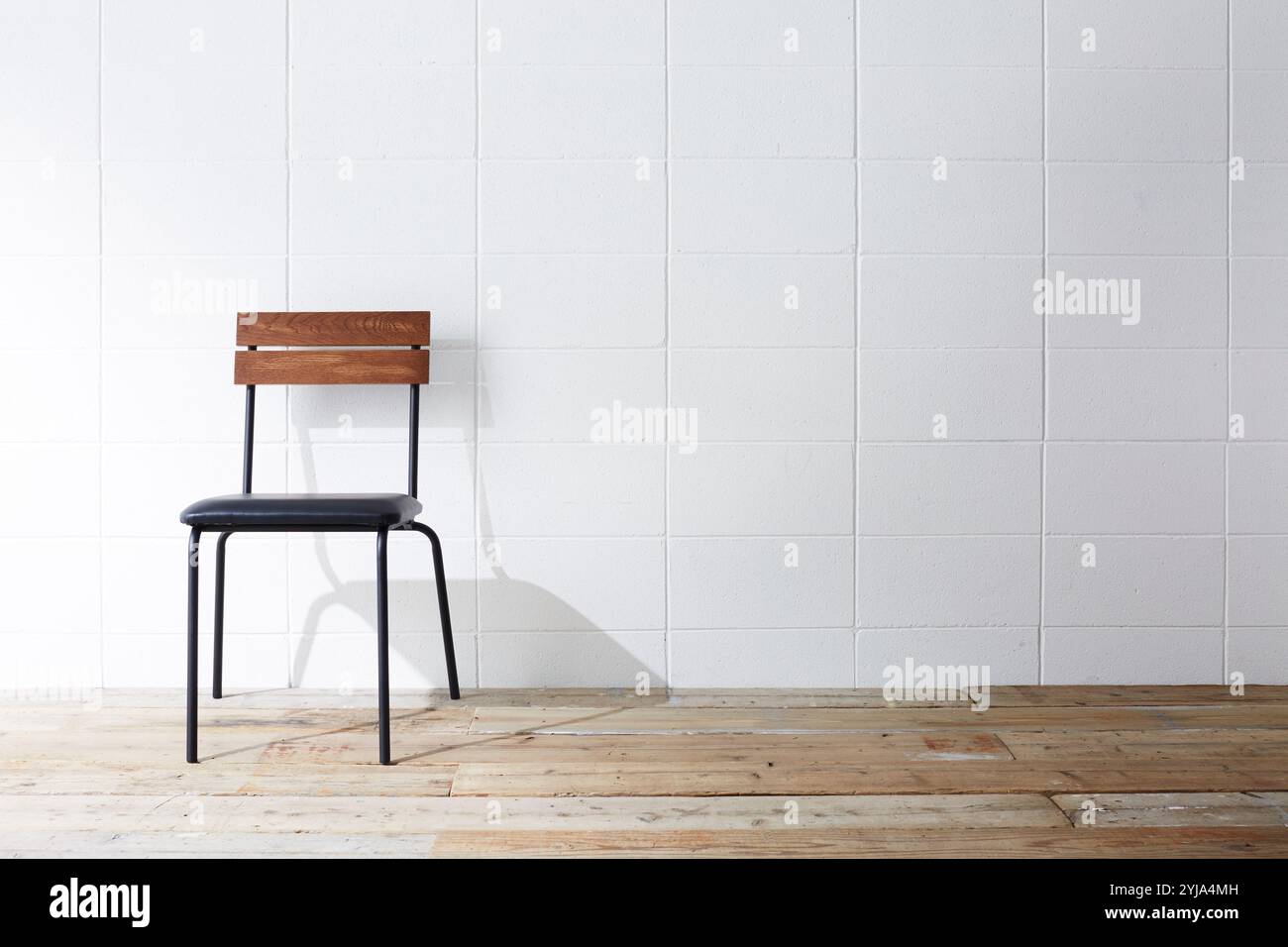 Natural wall, floor and chair Stock Photo - Alamy