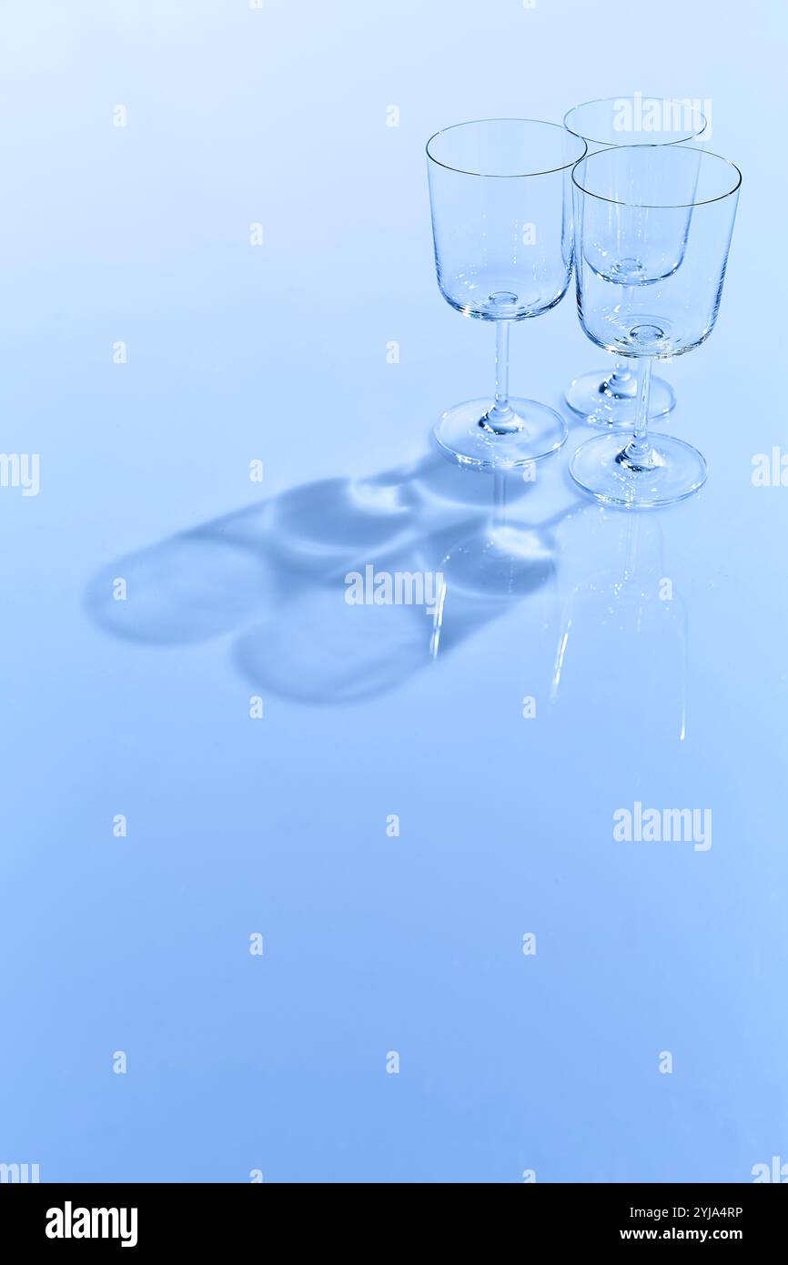 Glass and shadow Stock Photo - Alamy