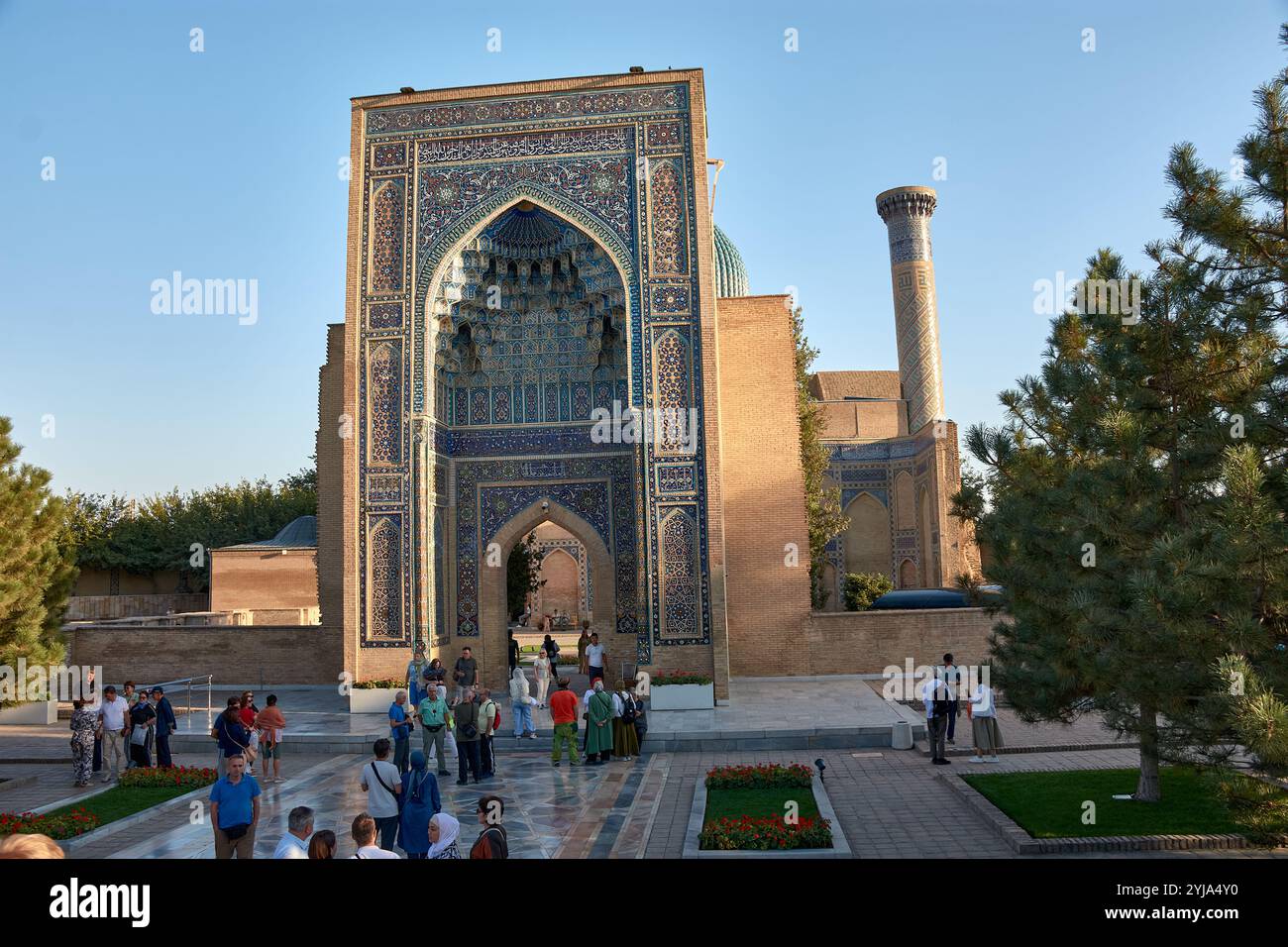 SAMARKAND, UZBEKISTAN;SEPTEMBER,19,2024:The Gur-e-Amir Mausoleum in ...