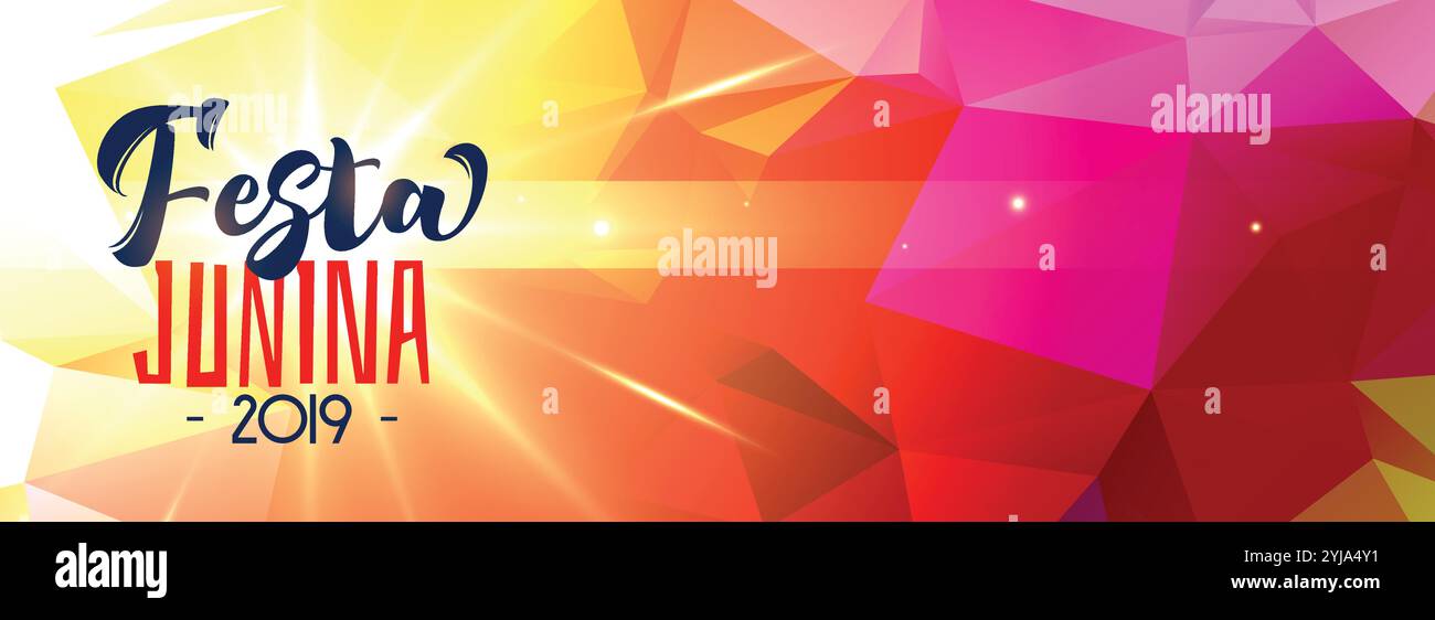 abstract festa junina banner design Stock Vector Image & Art - Alamy