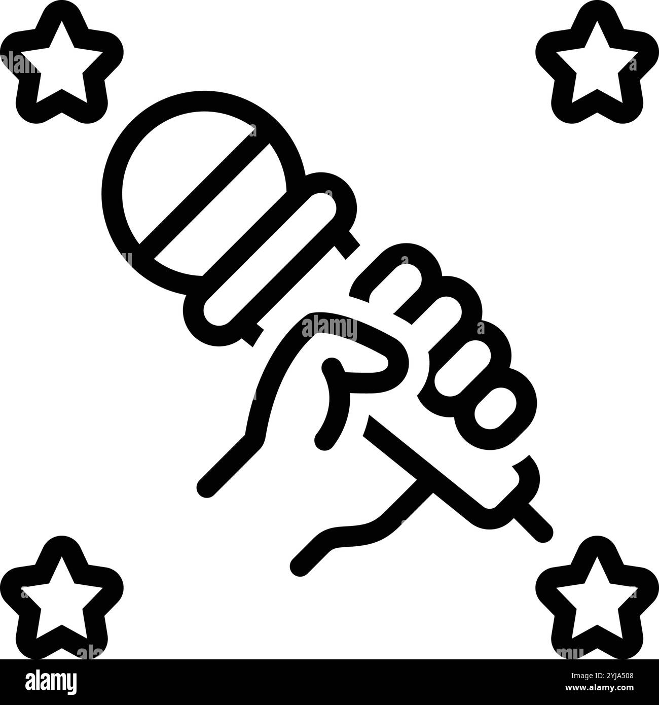 Icon for karaoke, mic Stock Vector Image & Art - Alamy