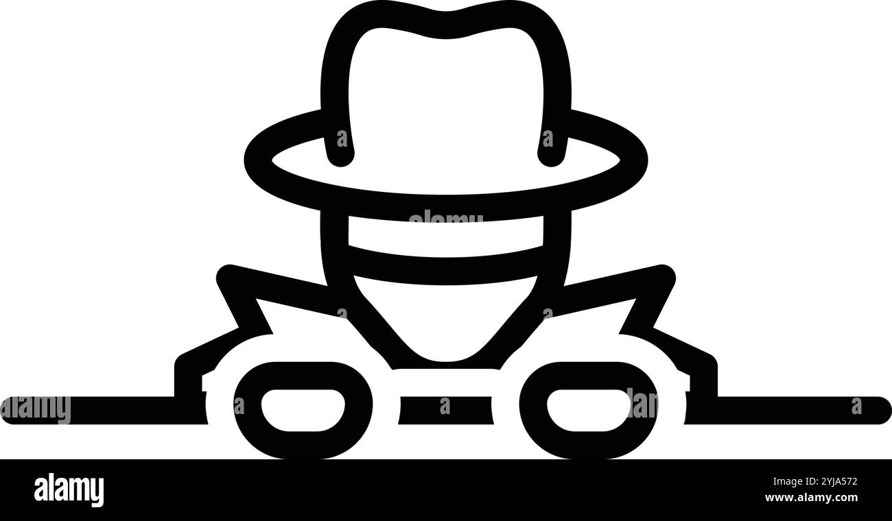 Icon for hidden, cryptic Stock Vector Image & Art - Alamy