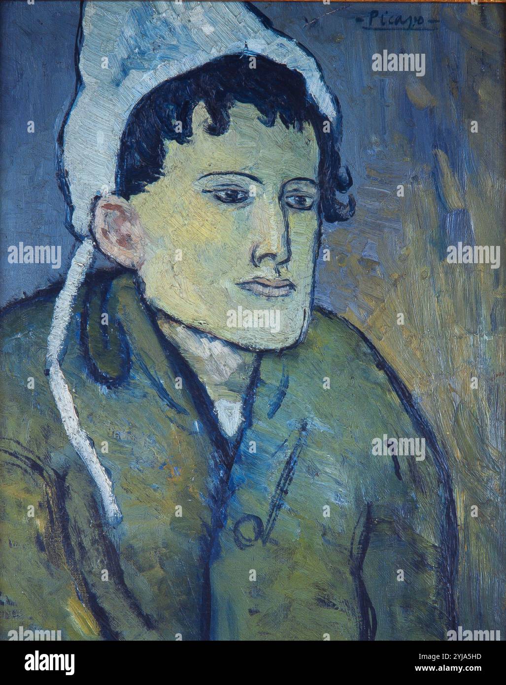 Woman with a Cap'. Paris, 1901. Oil on canvas, 41 x 33 cm. Museum ...