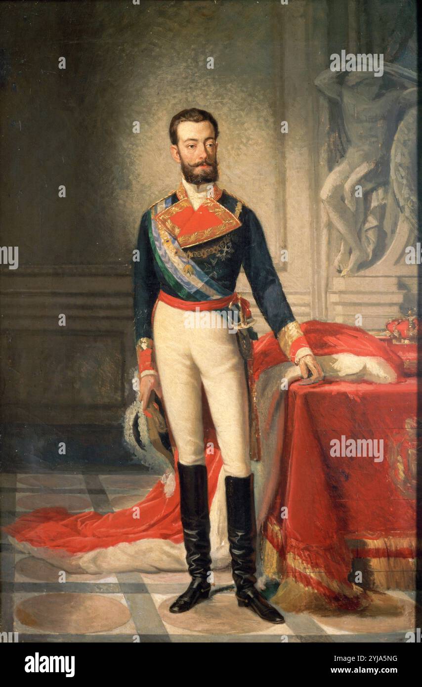 Antonio Gisbert / 'Amadeus I of Savoy', Oil on canvas. Museum: MUSEO ...