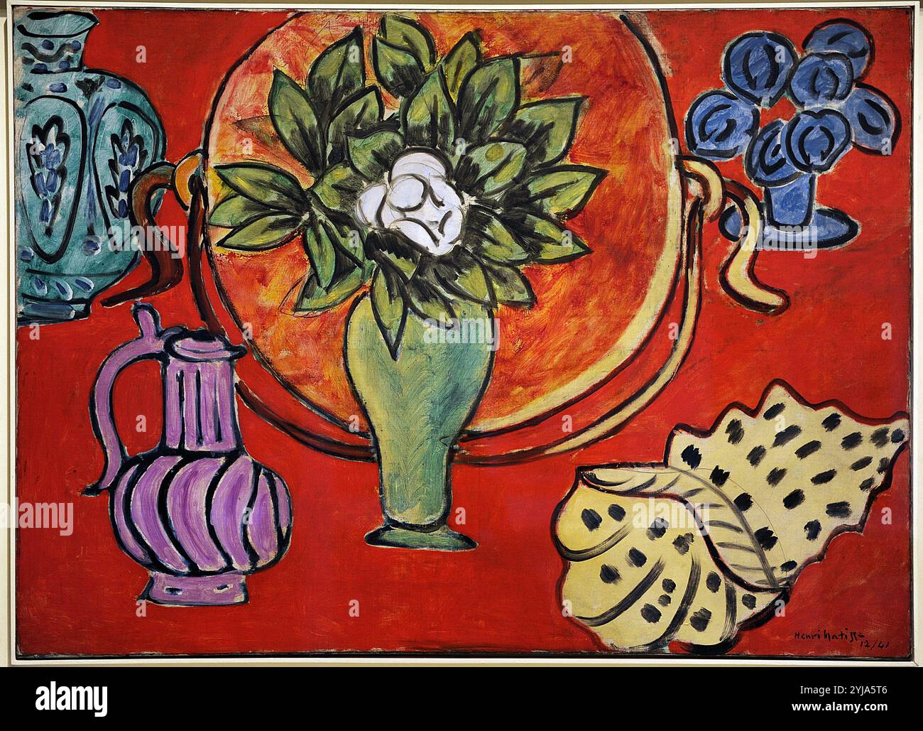 Henri Matisse (1869-1954). French painter. Still Life with Magnolia ...