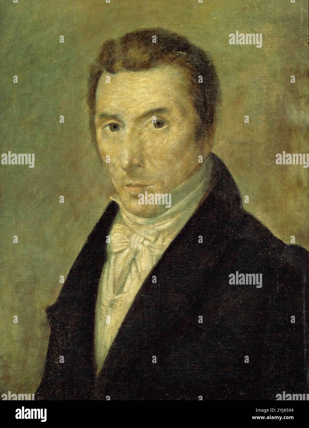 'Portrait of Mikolaj Chopin, Father of Frederic Chopin', 1829, Oil on ...