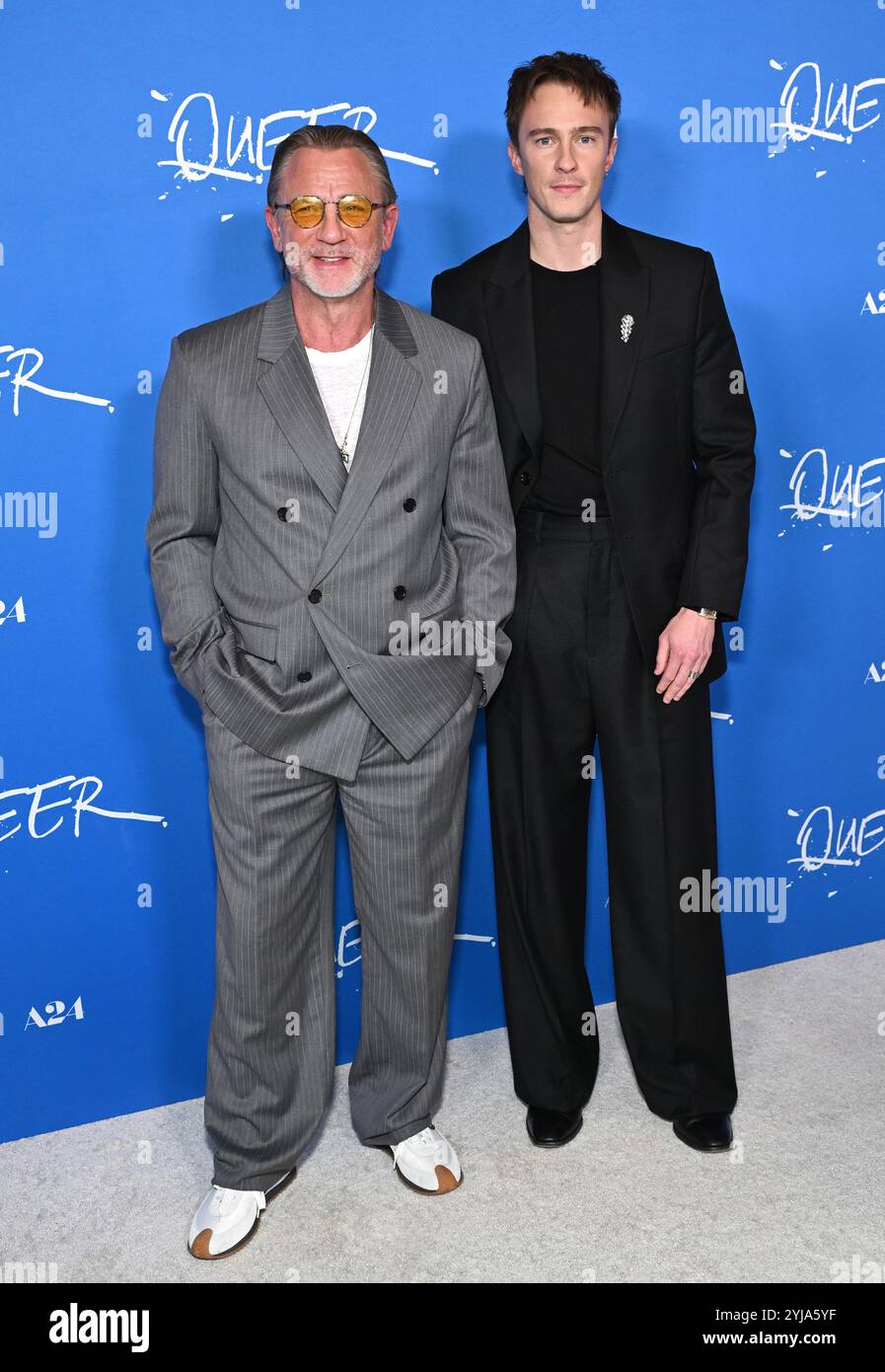 Los Angeles, USA. 13th Nov, 2024. Daniel Craig and Drew Starkey ...