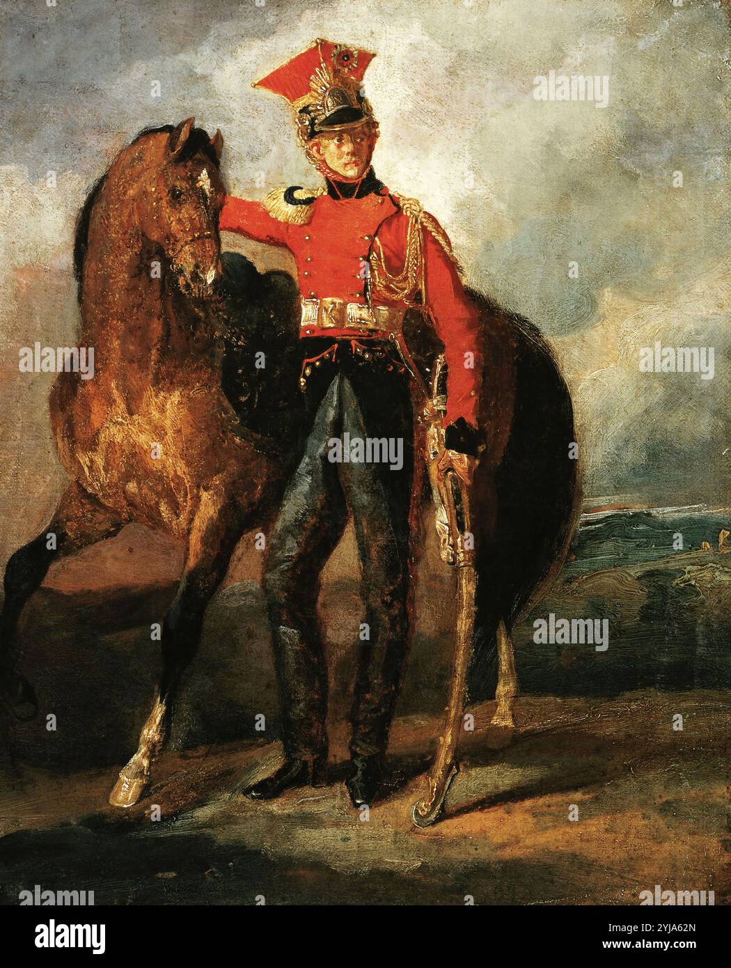 Red lancer of the imperal guard hi-res stock photography and images - Alamy