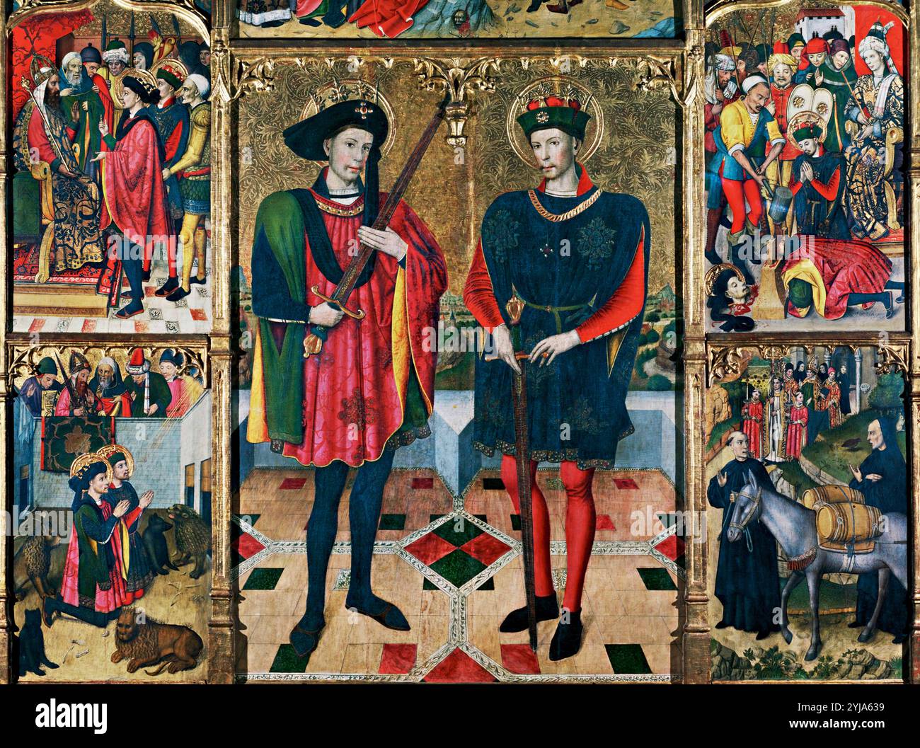 Jaume Huget / 'Altar of the Saints Abdon and Senen'. Museum: Museu de ...