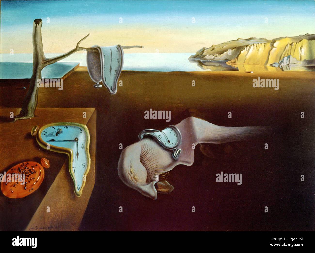 Salvador Dali Persistence Of Memory Salvador Dali, The Persistence Of
