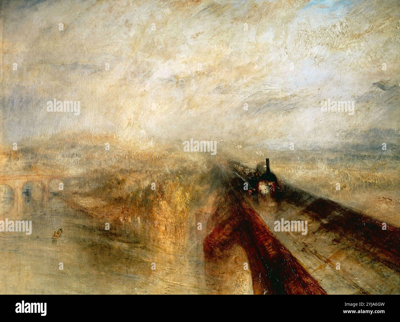 Joseph Mallord William Turner / 'Rain, Steam and Speed (The Great ...