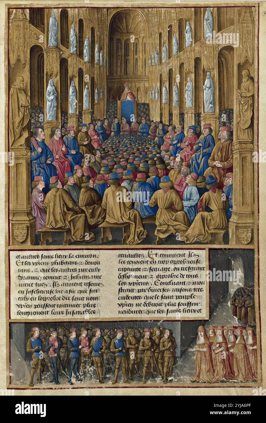 1st crusade painting pope urban hi-res stock photography and images - Alamy