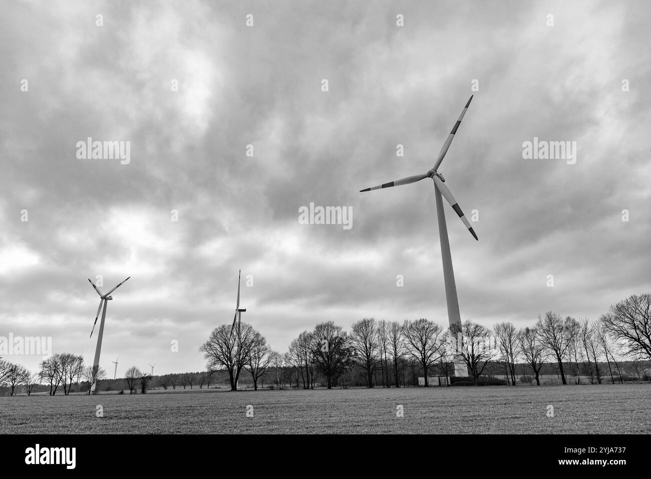 wind turbine generator for electricity. Green energy concept. windmill ...