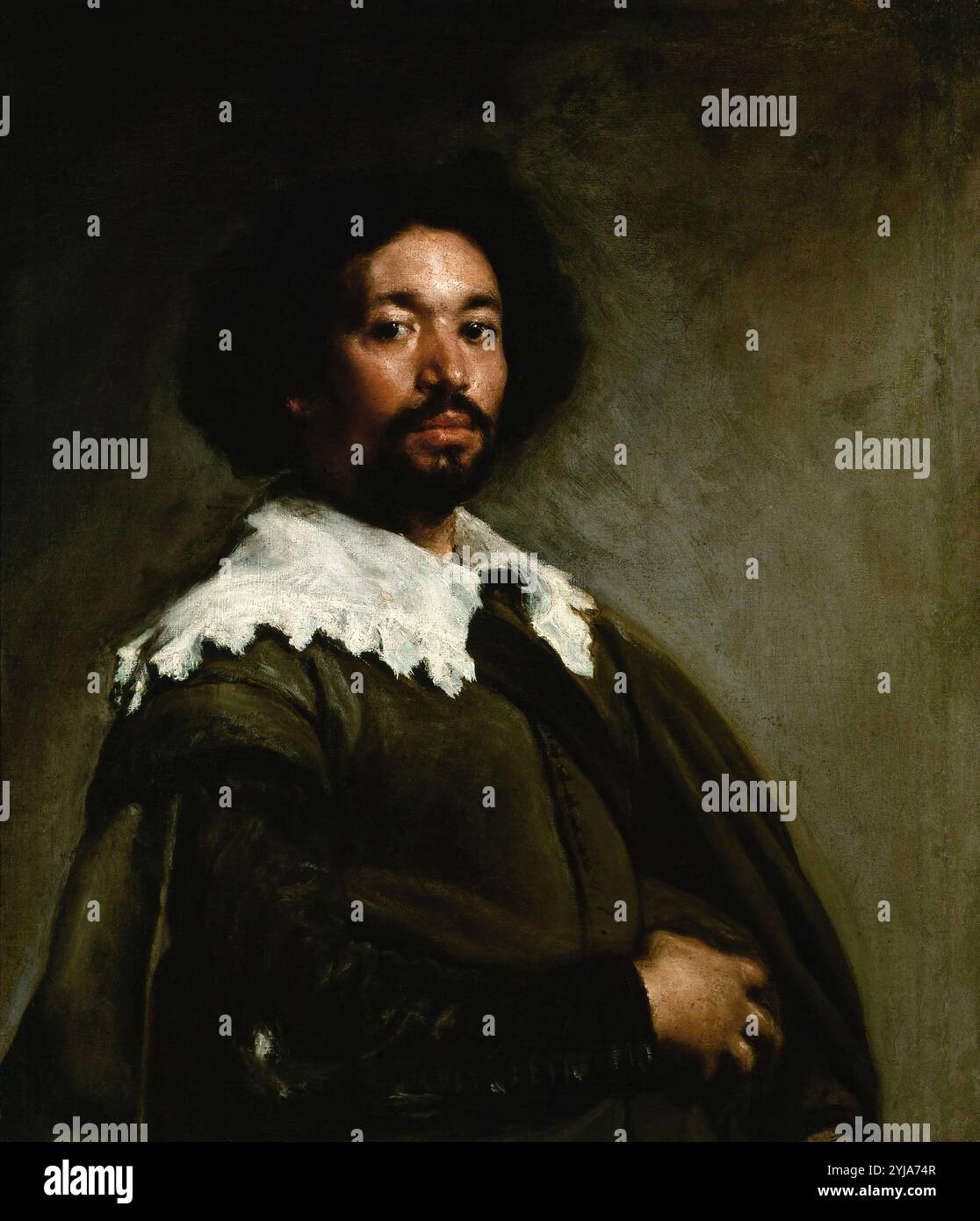 Diego Velázquez / 'Portrait of Juan de Pareja', 1650, Oil on canvas, 81 ...