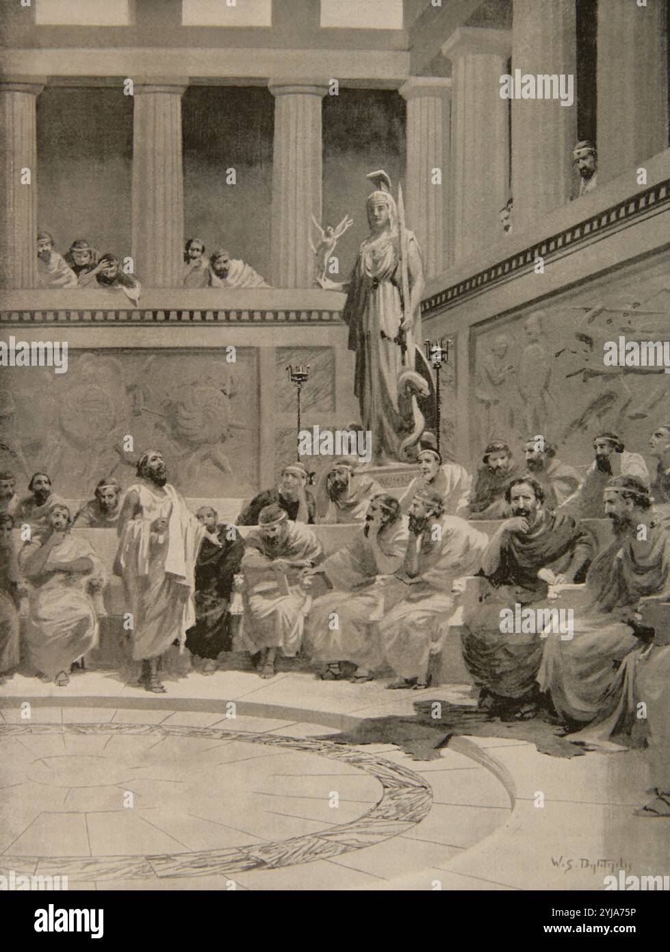 Cleon of Athens (d. 422 BC). Athenian politician. First representative ...