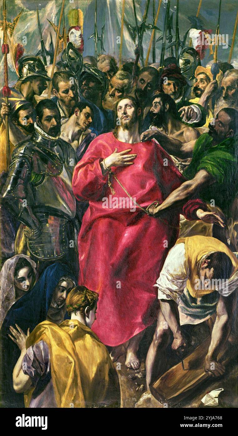 El Greco / 'The Disrobing of Christ', 1577-1579, Oil on canvas, 285 × ...