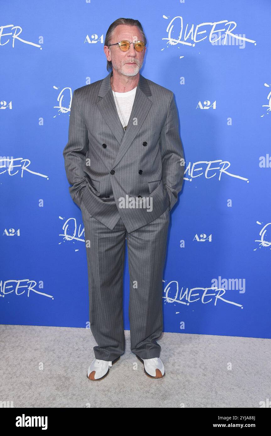 Daniel Craig arrives at the premiere of "Queer" on Wednesday, Nov. 13 ...