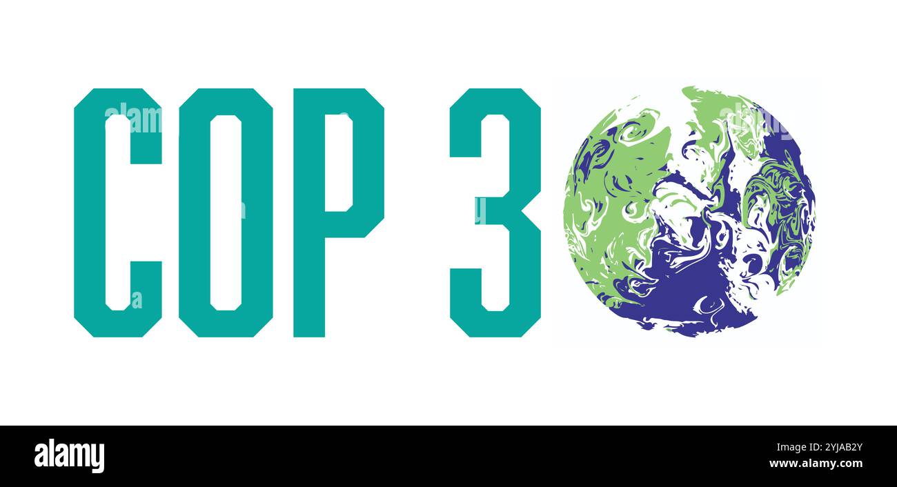 COP30 environmental conference logo promoting climate, earth ...
