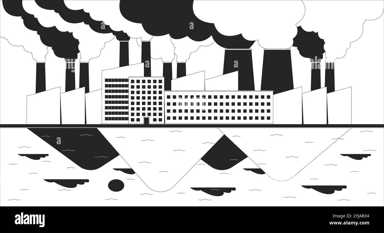 We have choice black and white black and white 2D illustration concept ...