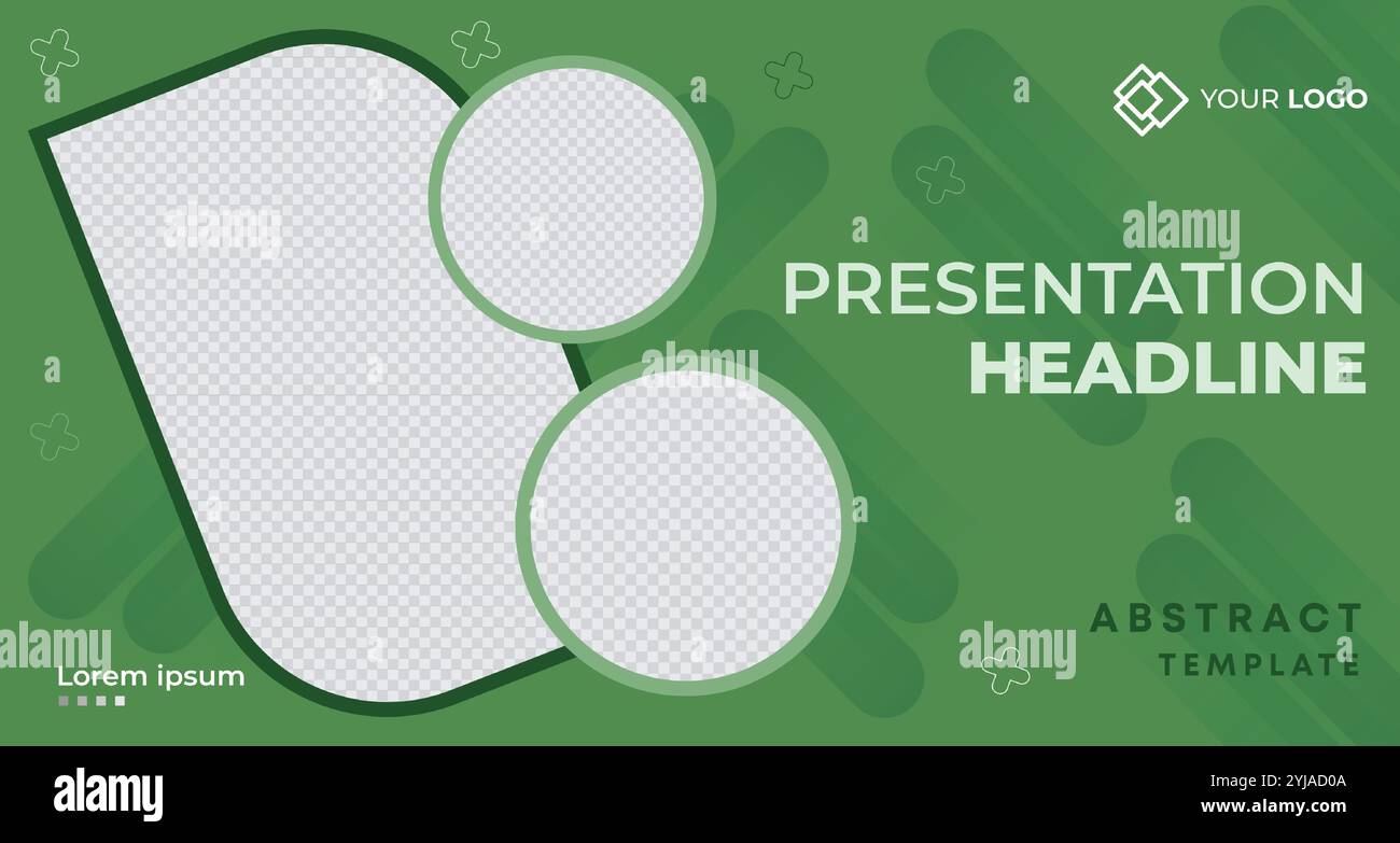Business Presentation Slides Template. Company Profile Brochure Cover ...