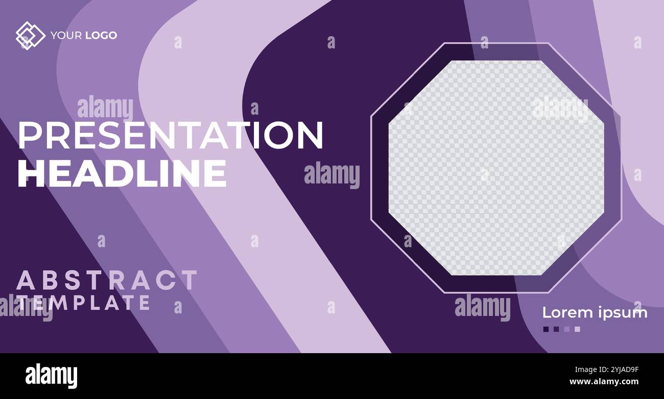 Business Presentation Slides Template. Company Profile Brochure Cover ...