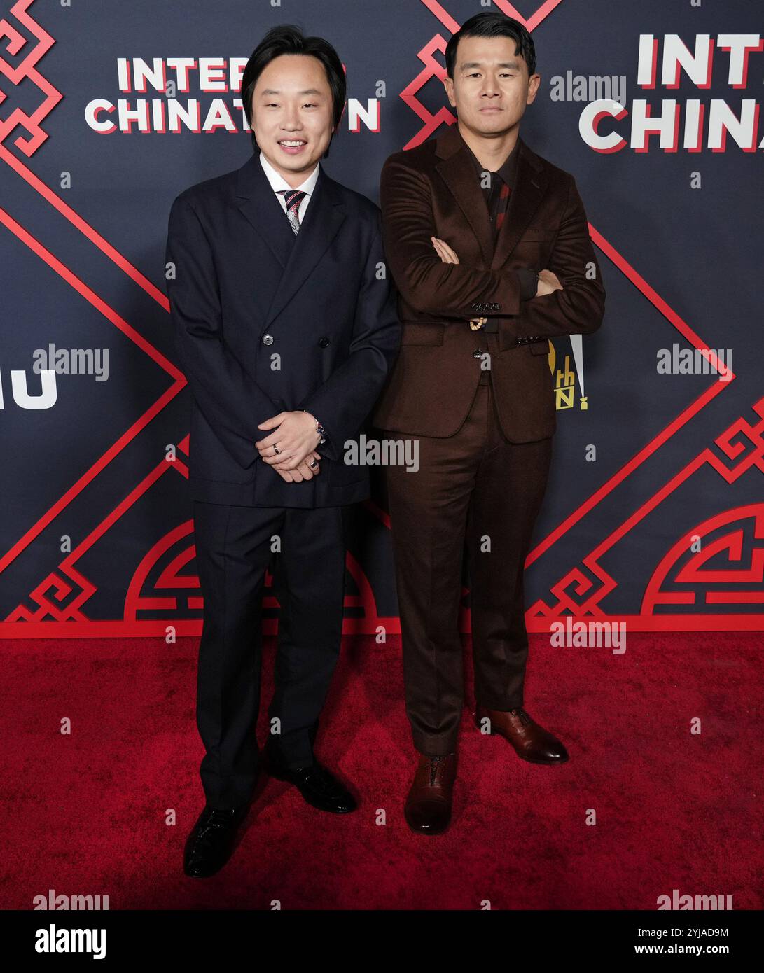 (L-R) Jimmy O. Yang and Ronny Chieng at the Hulu's INTERIOR CHINATOWN ...