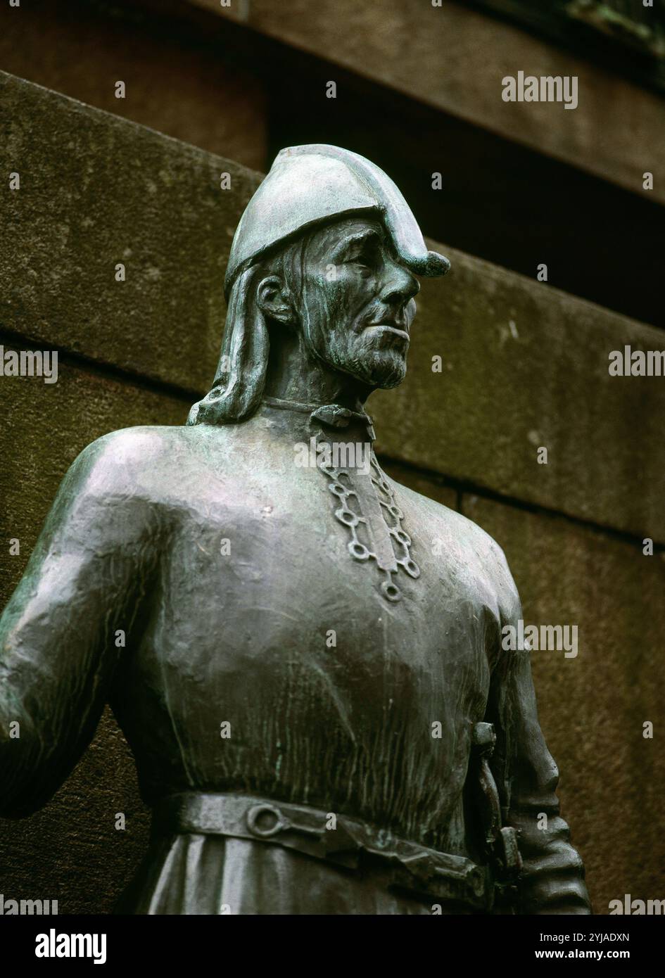 MONUMENTO A LOS VIKINGOS - 1950 DETALLE DE UNA DE LAS ESCULTURAS - FOTO ...