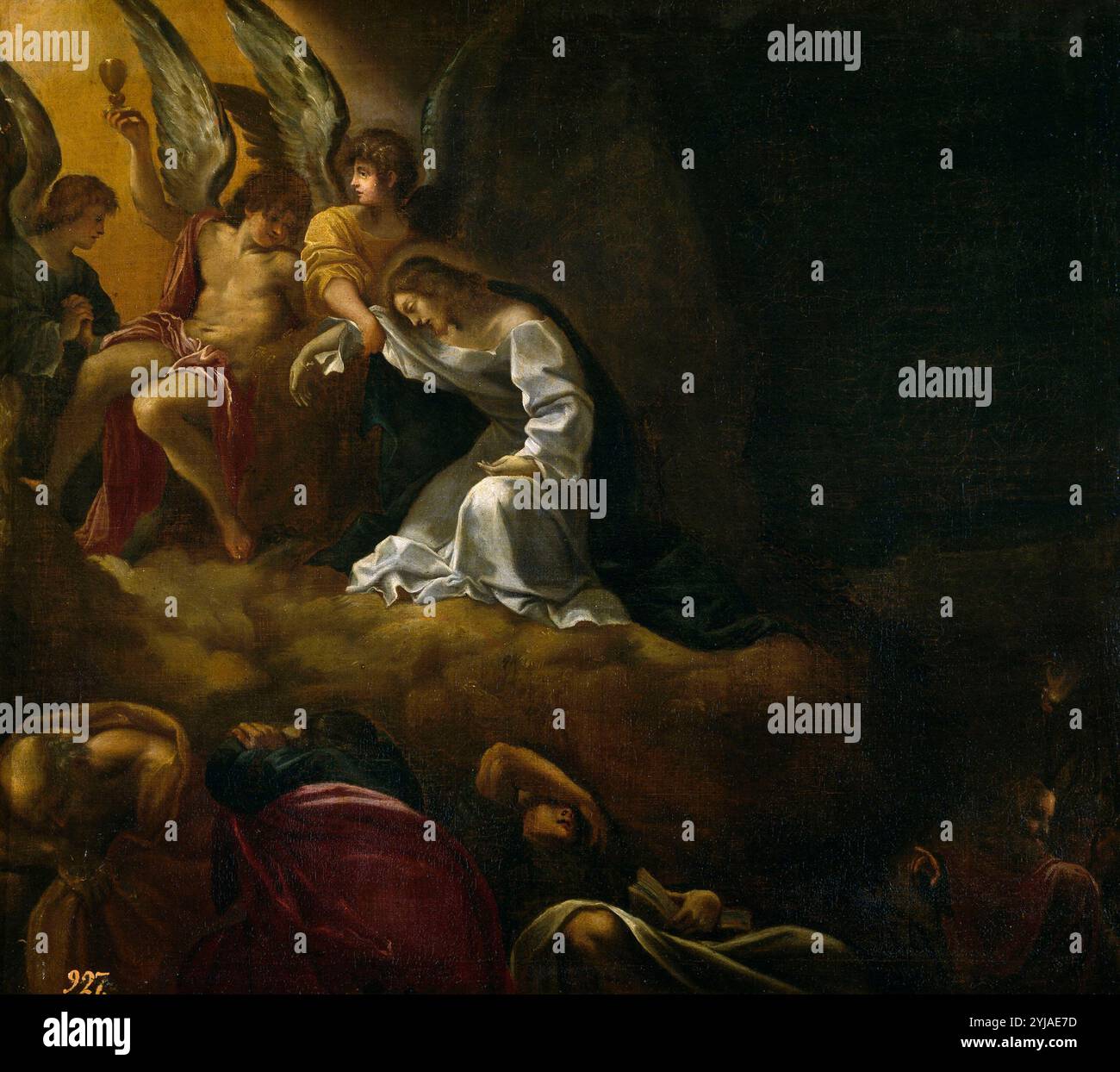 Ludovico Carracci / 'The Agony in the Garden', 1590-1600, Italian ...