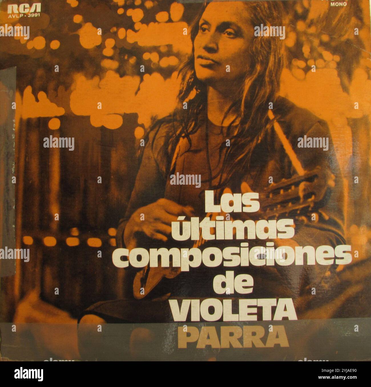 PORTADA DE DISCO - LAS ULTIMAS COMPOSICIONES DE VIOLETA PARRA - 1966. Author: PARRA VIOLETA ...