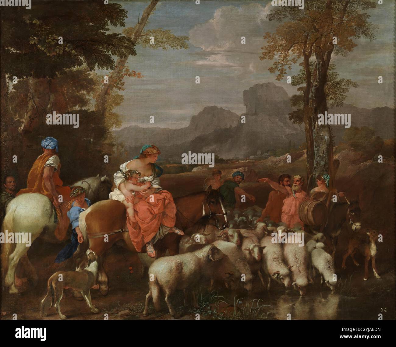 Rachel bible painting hi-res stock photography and images - Alamy