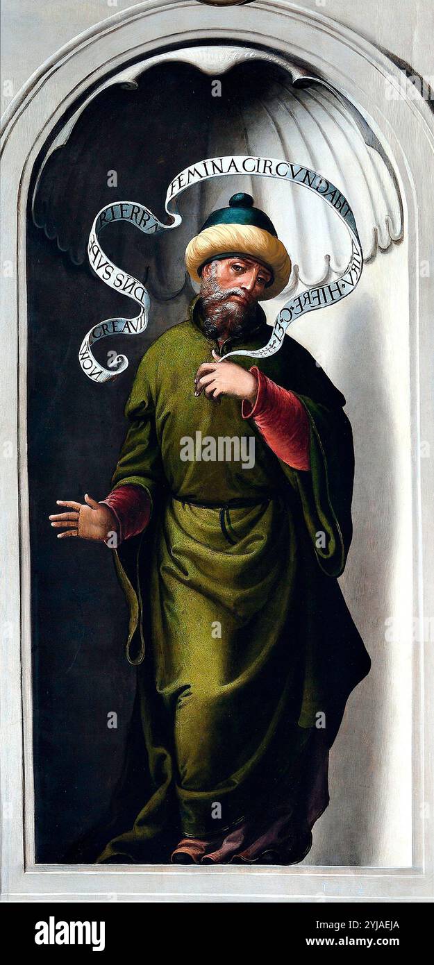 Juan Correa de Vivar / 'The Prophet Jeremiah', ca. 1535, Spanish School ...
