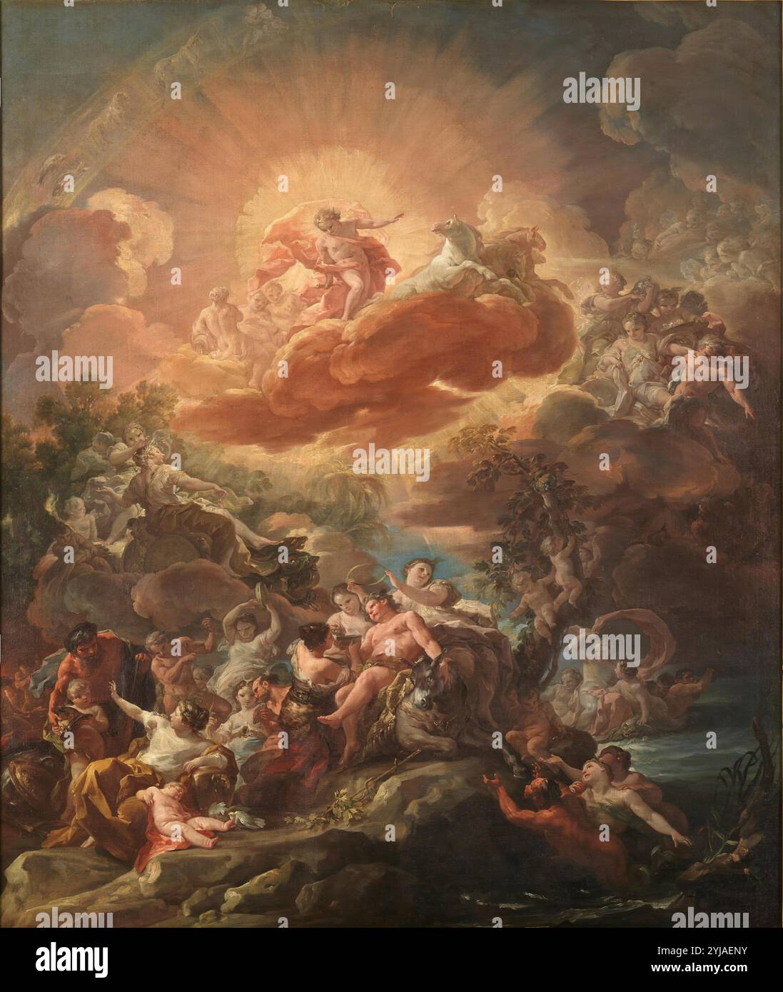 The birth of apollo hi-res stock photography and images - Alamy