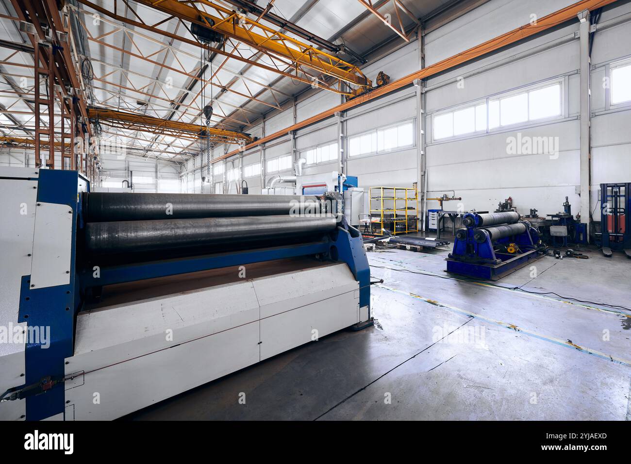 Sheet metal rolling process hi-res stock photography and images - Alamy