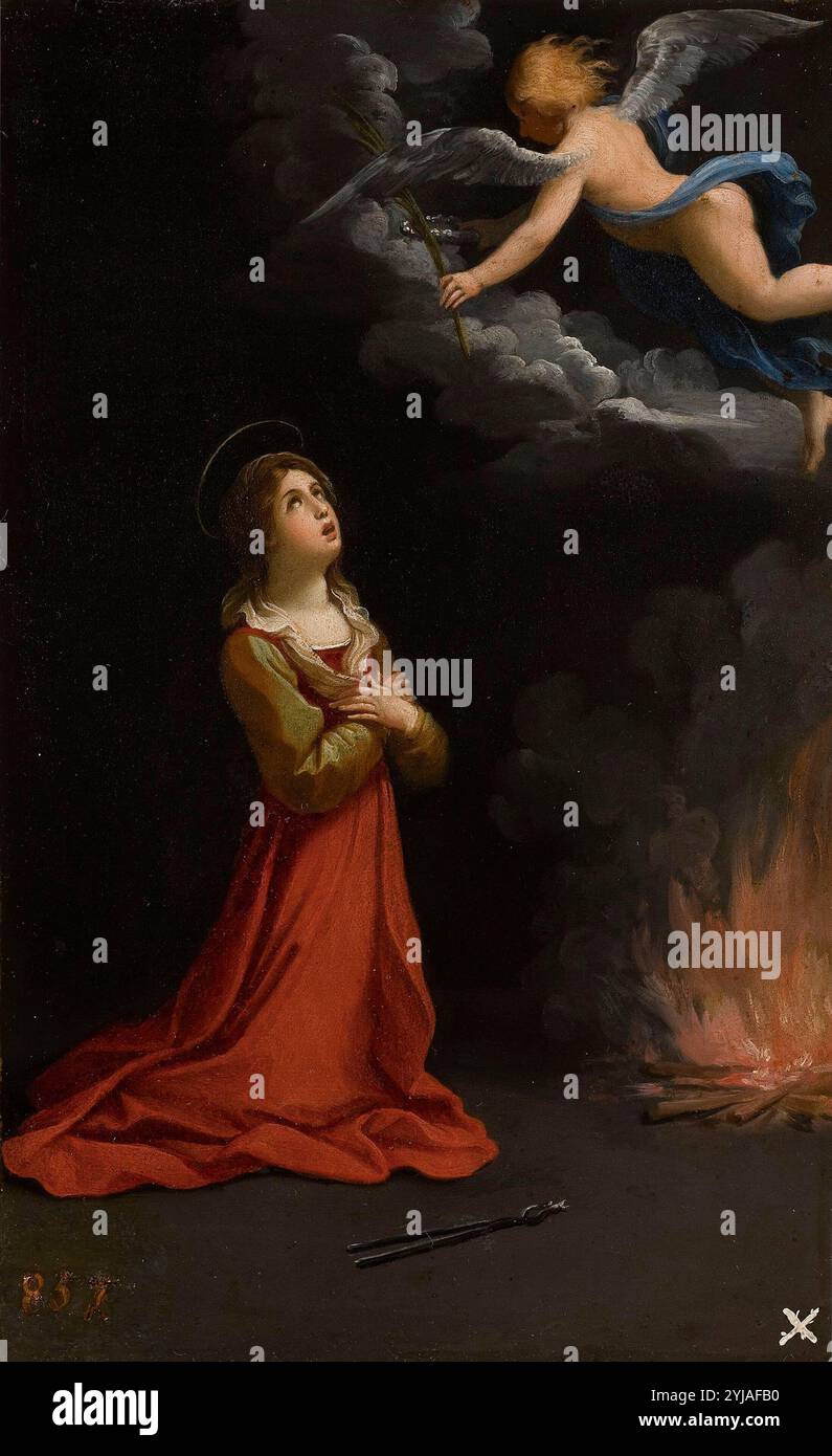 Saint apollonia in prayer hi-res stock photography and images - Alamy
