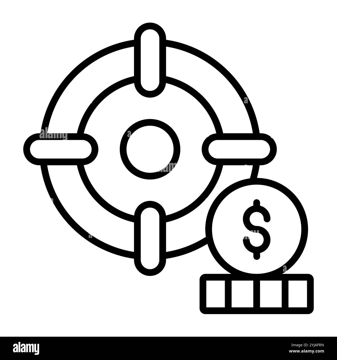 fund hunting, Element of finance, Premium quality vector illustration ...