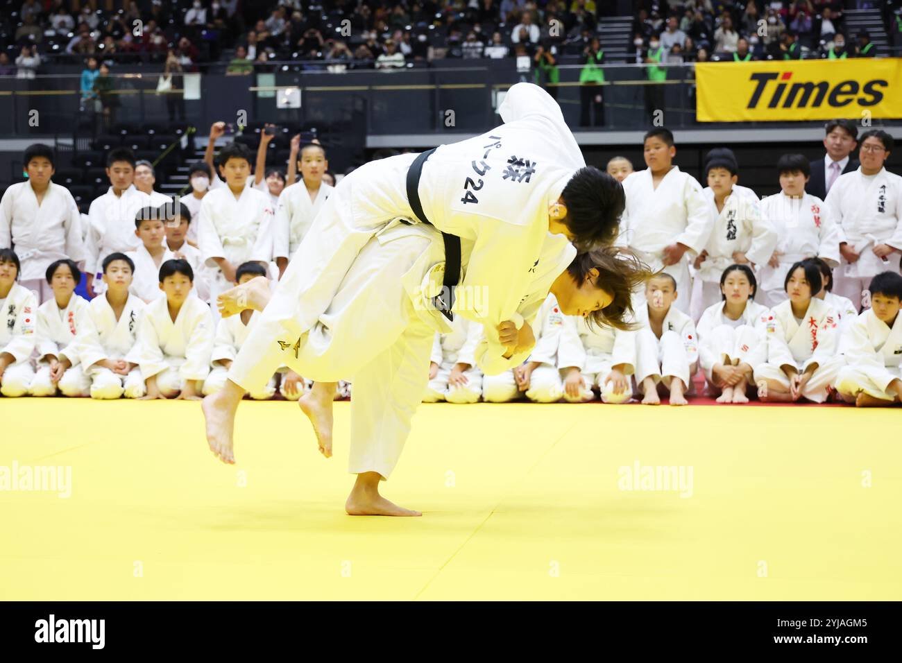 Kanagawa, Japan. 10th Nov, 2024. Uta Abe Judo : ABE CUP 2024 -JUDO School & Friendly Match- at ...