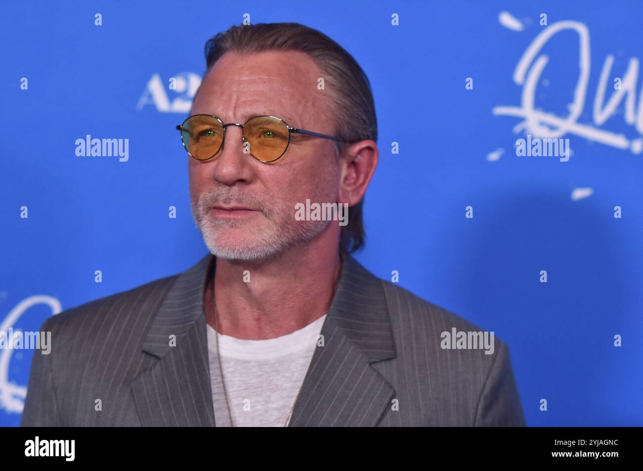 Daniel Craig arrives at the premiere of "Queer" on Wednesday, Nov. 13 ...